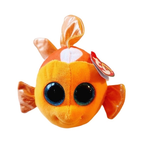 Ty | Toys | Ty Beanie Boos Fish Sami Plush Toy | Poshmark